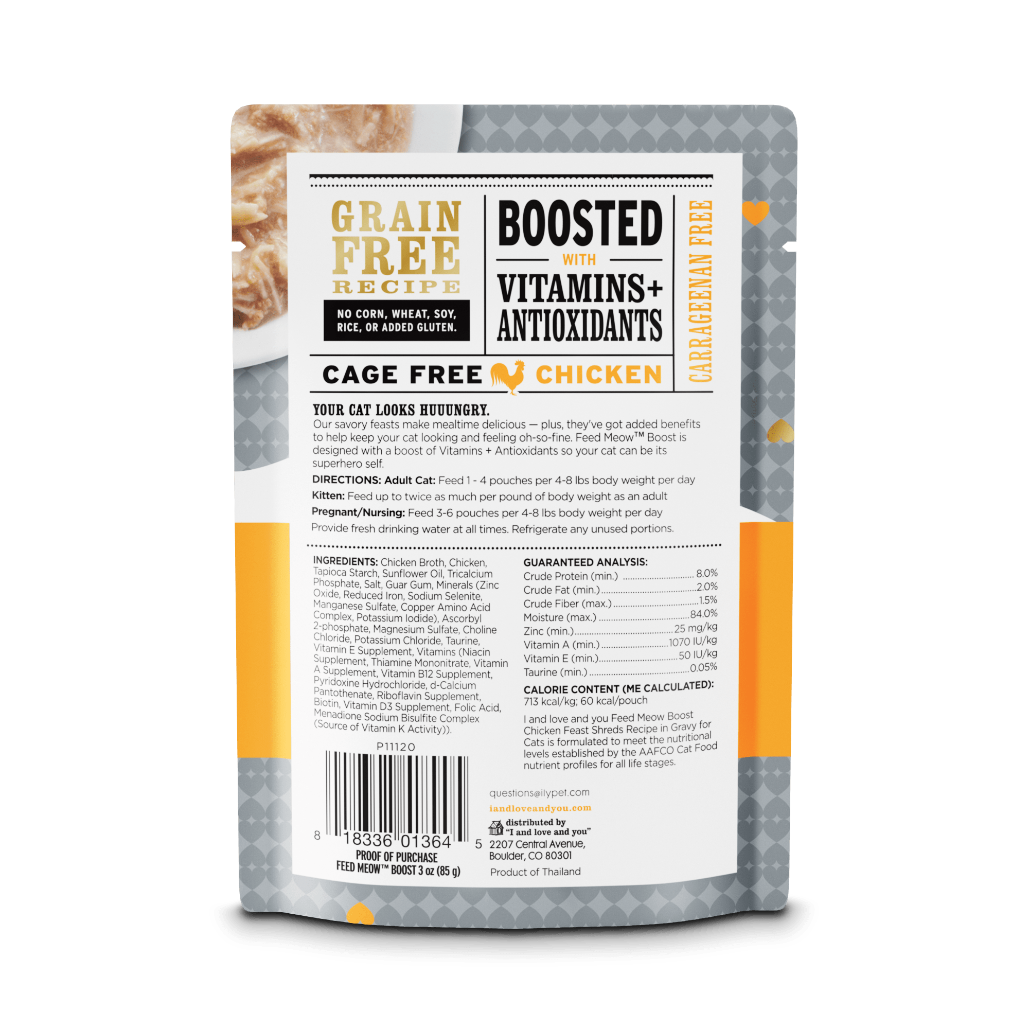 Feed Meow Boost Chicken Feast | I and love and you