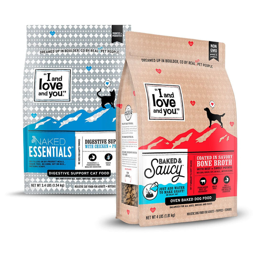 Dog Food & Cat Food Made With Love | I and love and you